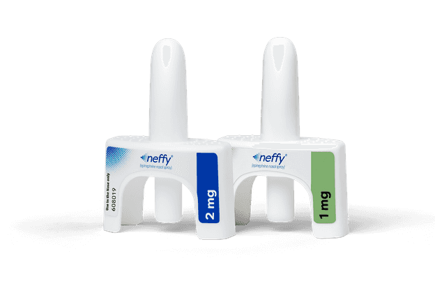 Save on the Cost of neffy® (epinephrine nasal spray)