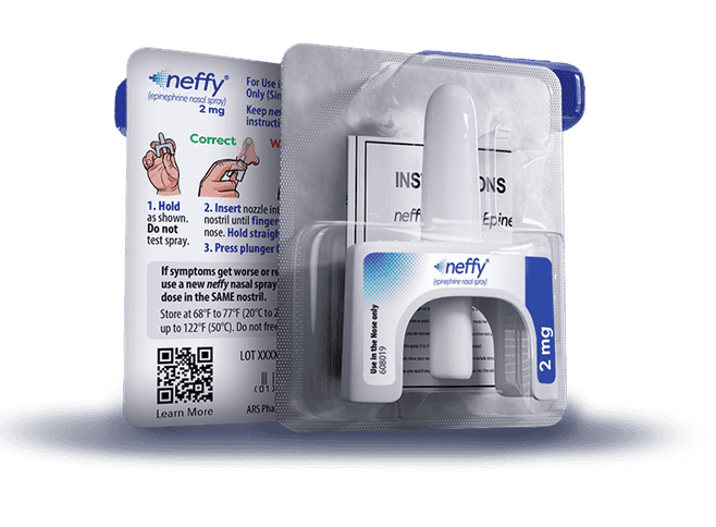 What is neffy® (epinephrine nasal spray)?